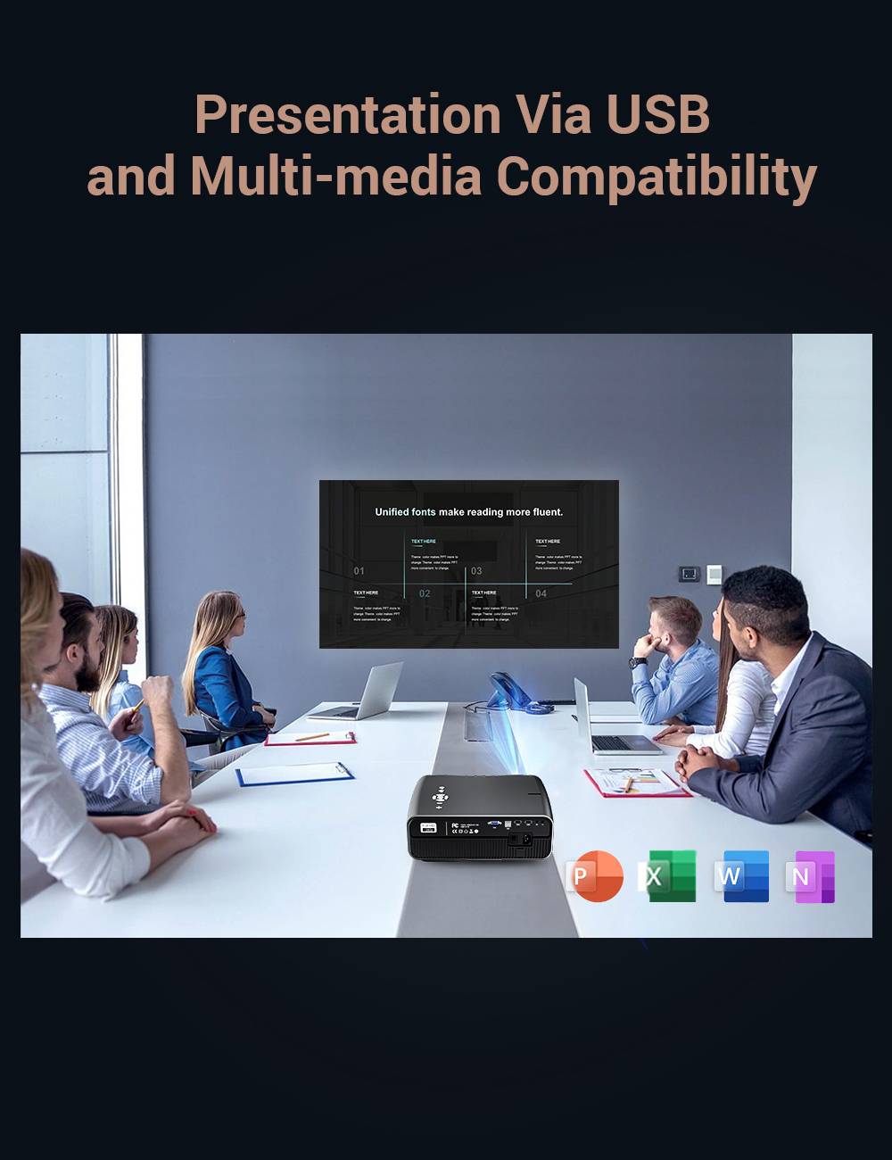 Mini Portable Projector 1205_Projector_Best USB-C PD Fast charger ...